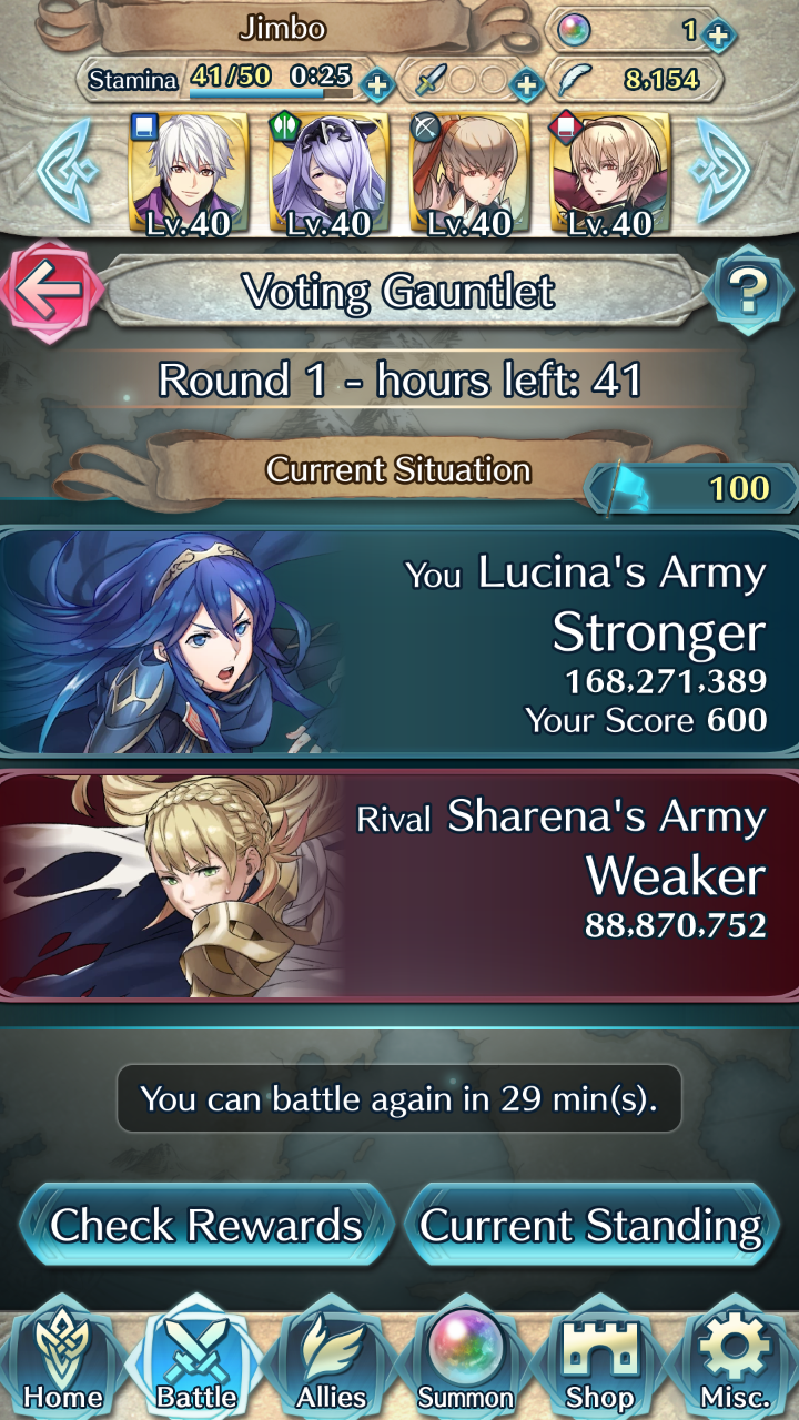 Voting Gauntlet Team - Fire Emblem Heroes - Serenes Forest Forums