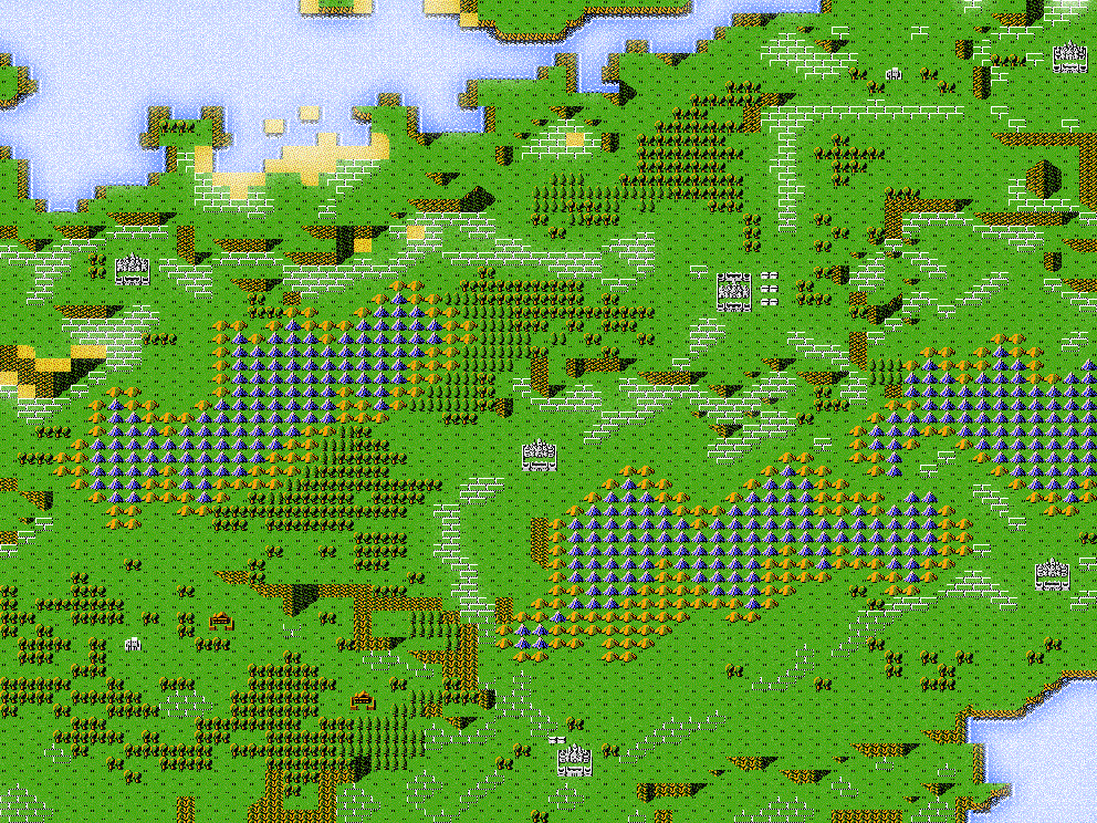 fe4 map ( nes style ) - Sprites - Serenes Forest Forums